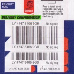 Priority Mail, Special Delivery, Royal Mail Airsure Service, Delivery ...